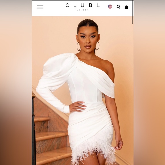 Club L London | Dresses | Club L London Dress Perfect Bridal Look ...